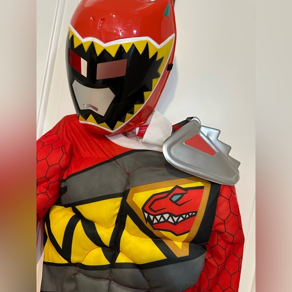 Costumes | Power Rangers Muscle Costume Red Dino Charge Beast Morphers ...